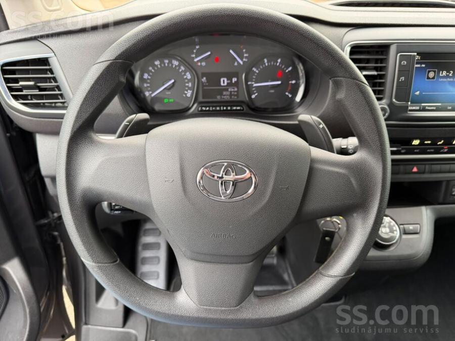Pelēks Toyota Proace 2023 Jēkabpils, ar dzinēja tilpumu 2.00 L un nobraukumu 101 tūkst. km par 24400 €, foto 9 vietnē AUTOMOTO.COM.LV