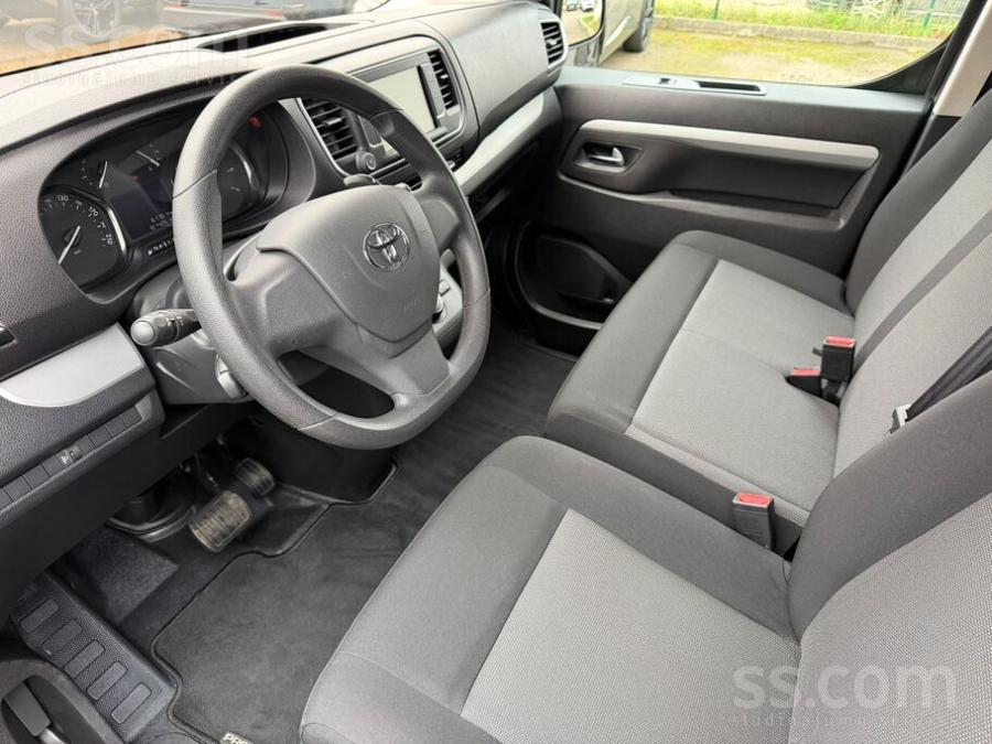 Pelēks Toyota Proace 2023 Jēkabpils, ar dzinēja tilpumu 2.00 L un nobraukumu 101 tūkst. km par 24400 €, foto 18 vietnē AUTOMOTO.COM.LV