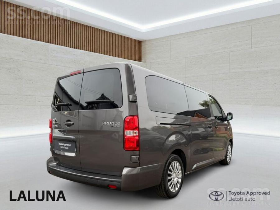 Grey Toyota Proace 2023 in Jekabpils, with an engine capacity of 2.00 L and mileage of 120 thousand km for 23900 €, photo 3 on AUTOMOTO.COM.LV