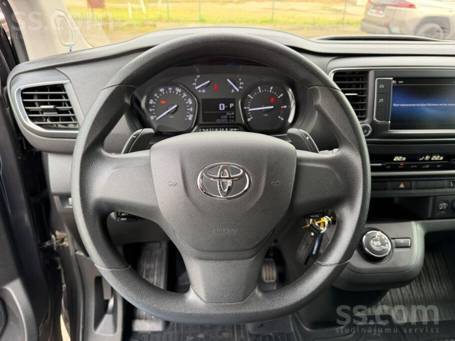 Grey Toyota Proace 2023 in Jekabpils, with an engine capacity of 2.00 L and mileage of 120 thousand km for 23900 €, photo 13 on AUTOMOTO.COM.LV