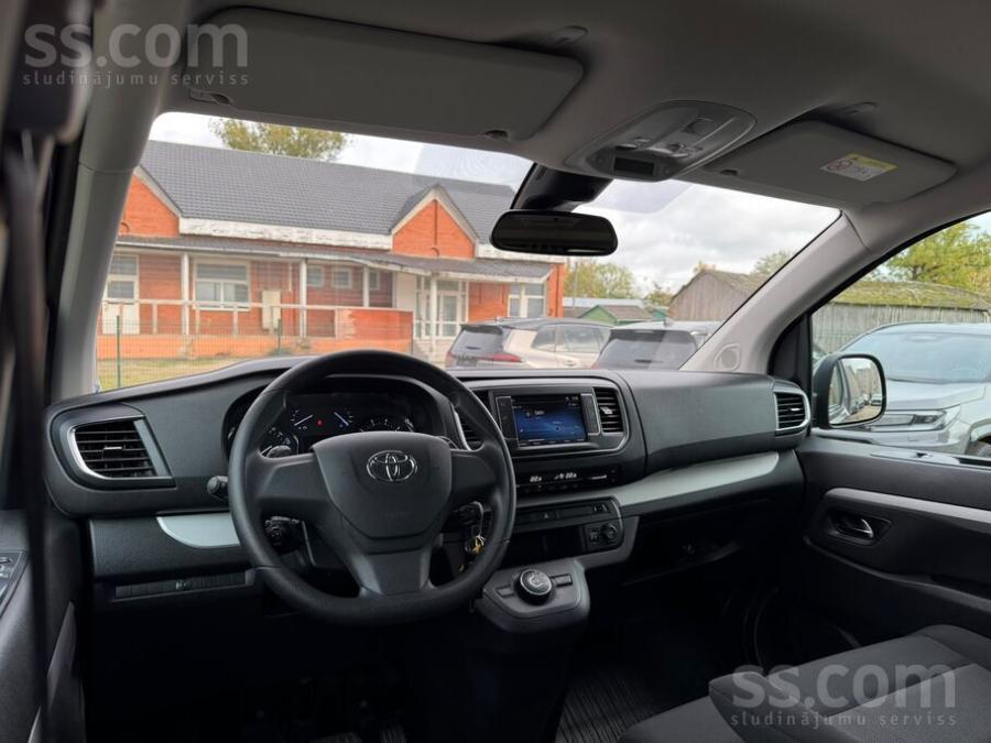Grey Toyota Proace 2023 in Jekabpils, with an engine capacity of 2.00 L and mileage of 120 thousand km for 23900 €, photo 21 on AUTOMOTO.COM.LV