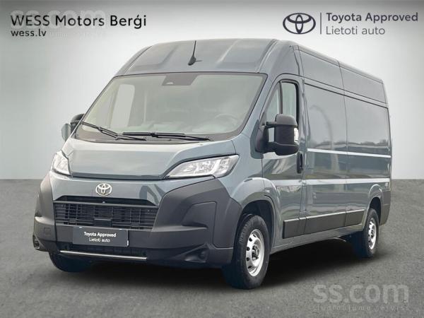 Pelēks Toyota Proace 2025 Rīga, ar dzinēja tilpumu 2.20 L un nobraukumu 3 tūkst. km par 37590 €, foto 1 vietnē AUTOMOTO.COM.LV