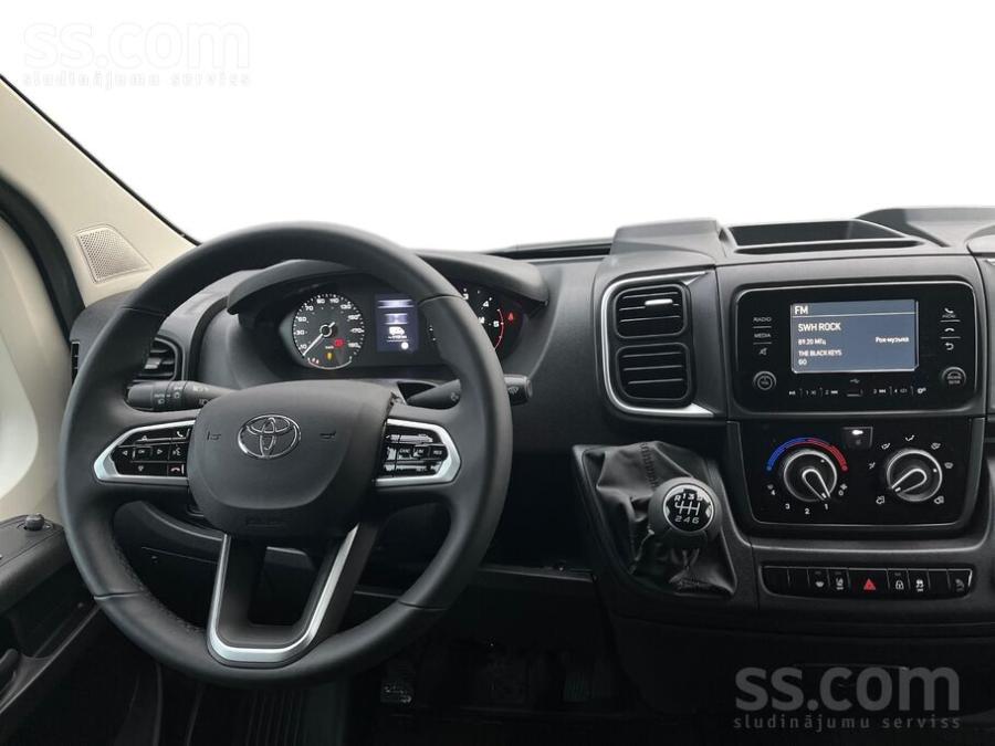 Pelēks Toyota Proace 2025 Rīga, ar dzinēja tilpumu 2.20 L un nobraukumu 19 tūkst. km par 34990 €, foto 10 vietnē AUTOMOTO.COM.LV
