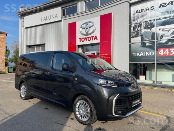 Grey Toyota Proace 2026 in Jekabpils, with an engine capacity of 2.20 L and mileage of 10 thousand km for 42000 €, photo 1 on AUTOMOTO.COM.LV