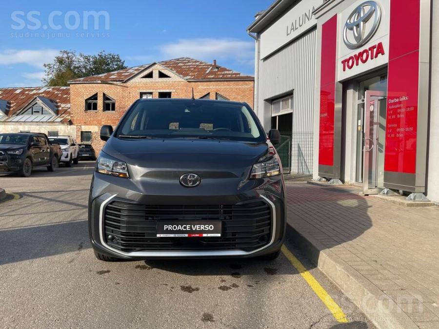 Grey Toyota Proace 2026 in Jekabpils, with an engine capacity of 2.20 L and mileage of 10 thousand km for 42000 €, photo 3 on AUTOMOTO.COM.LV