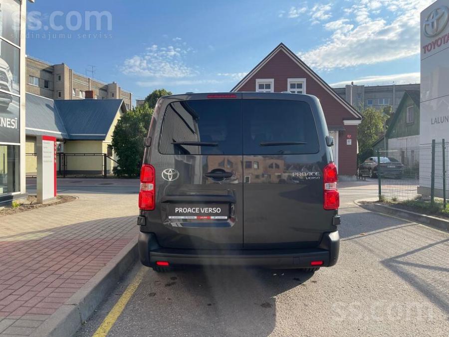Grey Toyota Proace 2026 in Jekabpils, with an engine capacity of 2.20 L and mileage of 10 thousand km for 42000 €, photo 7 on AUTOMOTO.COM.LV