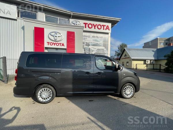 Grey Toyota Proace 2026 in Jekabpils, with an engine capacity of 2.20 L and mileage of 10 thousand km for 42000 €, photo 8 on AUTOMOTO.COM.LV