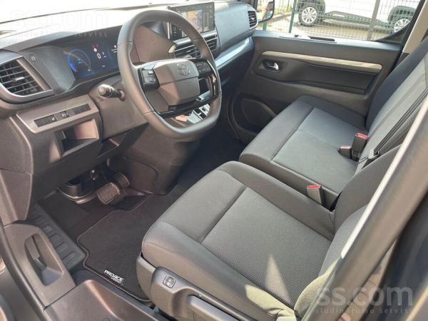 Grey Toyota Proace 2026 in Jekabpils, with an engine capacity of 2.20 L and mileage of 10 thousand km for 42000 €, photo 9 on AUTOMOTO.COM.LV