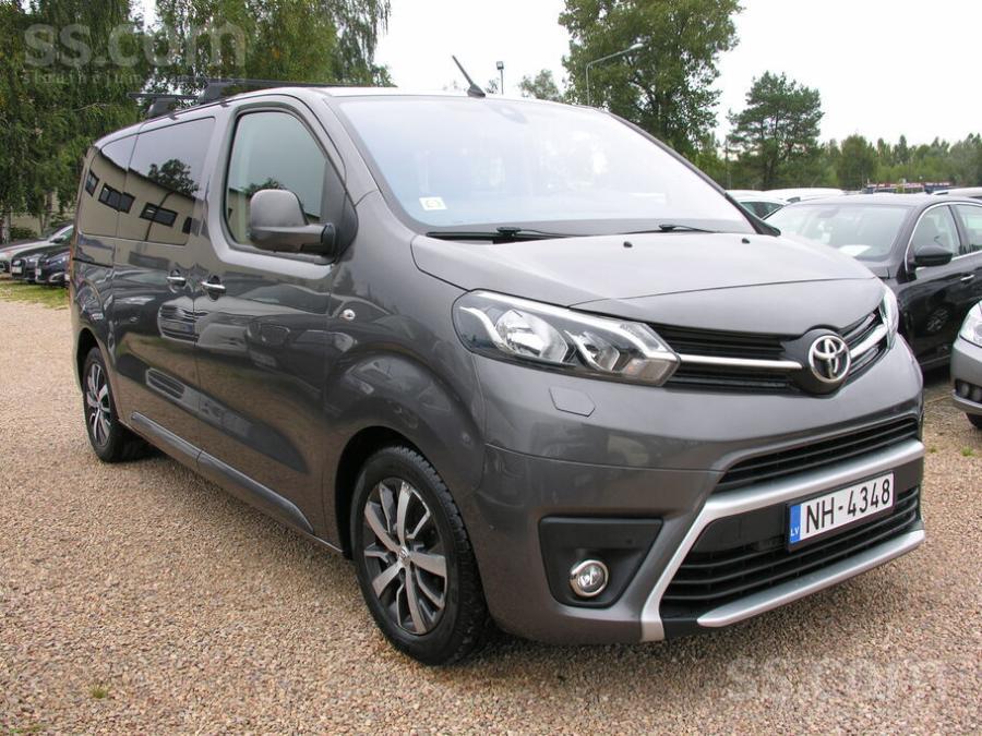 Pelēks Toyota Proace 2018 Rīga, ar dzinēja tilpumu 2.00 L un nobraukumu 147 tūkst. km par 18300 €, foto 3 vietnē AUTOMOTO.COM.LV