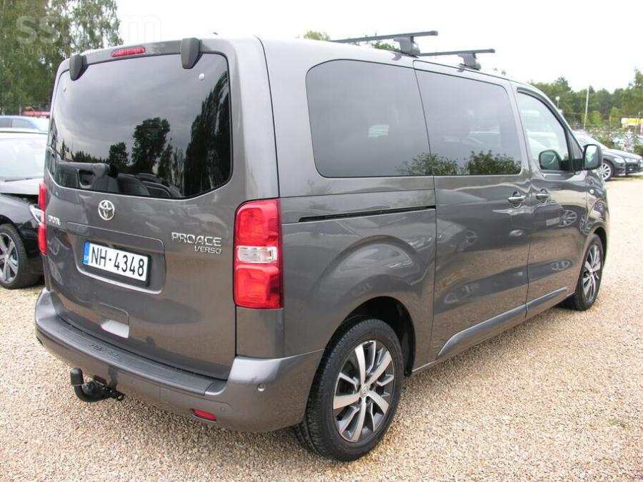 Pelēks Toyota Proace 2018 Rīga, ar dzinēja tilpumu 2.00 L un nobraukumu 147 tūkst. km par 18300 €, foto 4 vietnē AUTOMOTO.COM.LV