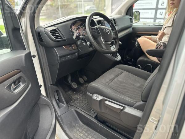 Grey Toyota Proace 2018 in Riga, with an engine capacity of 2.00 L and mileage of 180 thousand km for 14500 €, photo 8 on AUTOMOTO.COM.LV