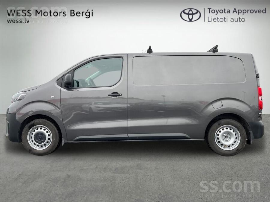 Grey Toyota Proace 2020 in Riga, with an engine capacity of 1.50 L and mileage of 166 thousand km for 13990 €, photo 3 on AUTOMOTO.COM.LV