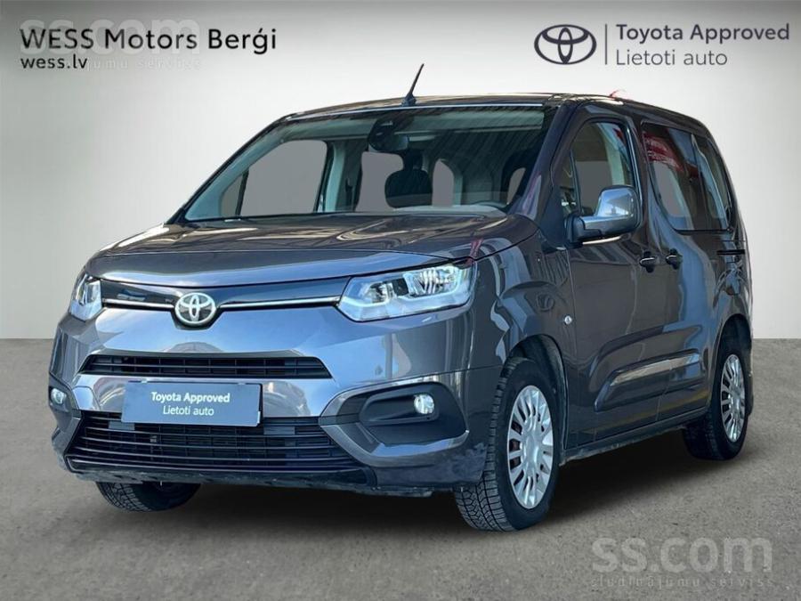 Pelēks Toyota Proace 2020 Rīga, ar dzinēja tilpumu 1.50 L un nobraukumu 120 tūkst. km par 10990 €, foto 1 vietnē AUTOMOTO.COM.LV