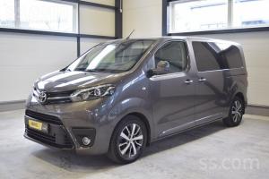 Grey Toyota Proace 2020 in Riga, with an engine capacity of 2.00 L and mileage of 142 thousand km for 23900 €, photo  on AUTOMOTO.COM.LV