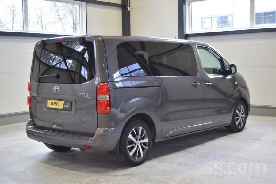 Grey Toyota Proace 2020 in Riga, with an engine capacity of 2.00 L and mileage of 142 thousand km for 23900 €, photo 3 on AUTOMOTO.COM.LV