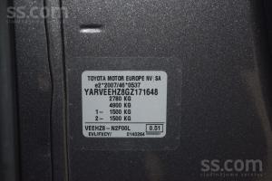 Grey Toyota Proace 2020 in Riga, with an engine capacity of 2.00 L and mileage of 142 thousand km for 23900 €, photo 6 on AUTOMOTO.COM.LV