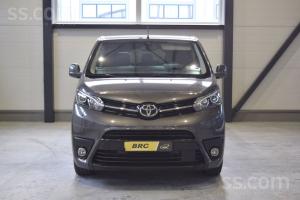 Grey Toyota Proace 2020 in Riga, with an engine capacity of 2.00 L and mileage of 142 thousand km for 23900 €, photo 8 on AUTOMOTO.COM.LV