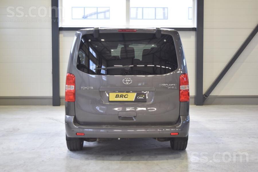 Grey Toyota Proace 2020 in Riga, with an engine capacity of 2.00 L and mileage of 142 thousand km for 23900 €, photo 9 on AUTOMOTO.COM.LV