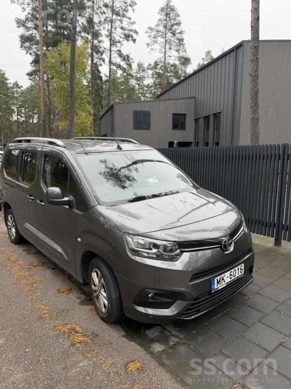 Тойота Proace 2020 в Рига на AUTOMOTO.COM.LV Серый Тойота Proace 2020 в Рига, объемом двигателя 1.50 л и пробегом 110 тыс. км за 11200 €, фото 1 на AUTOMOTO.COM.LV