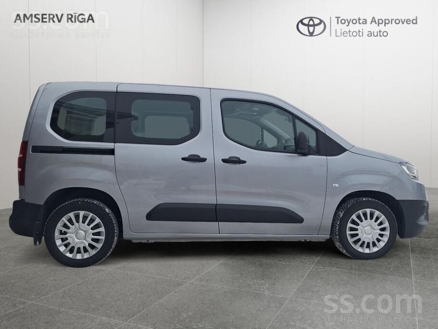 Pelēks Toyota Proace 2021 Rīga, ar dzinēja tilpumu 1.50 L un nobraukumu 90 tūkst. km par 12700 €, foto 7 vietnē AUTOMOTO.COM.LV