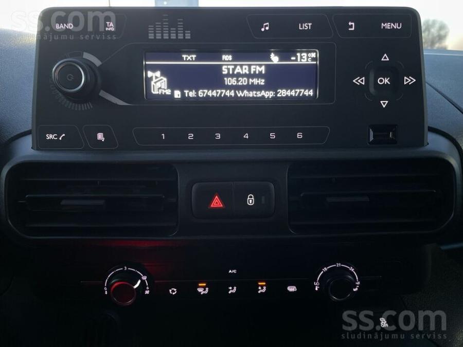 Серый Тойота Proace 2021 в Рига, объемом двигателя 1.20 л и пробегом 98 тыс. км за 12590 €, фото 14 на AUTOMOTO.COM.LV