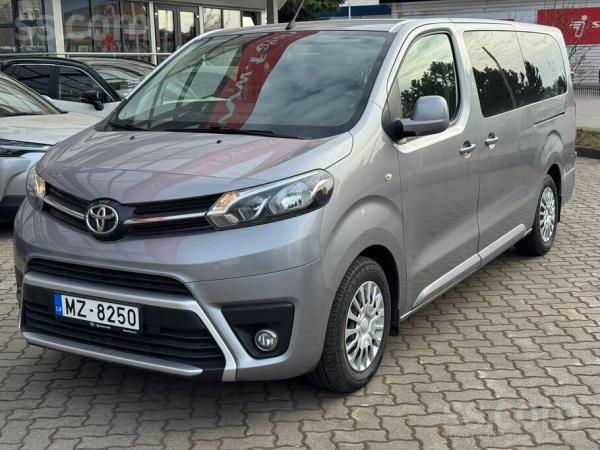 Grey Toyota Proace 2021 in Riga, with an engine capacity of 2.00 L and mileage of 179 thousand km for 18850 €, photo 2 on AUTOMOTO.COM.LV