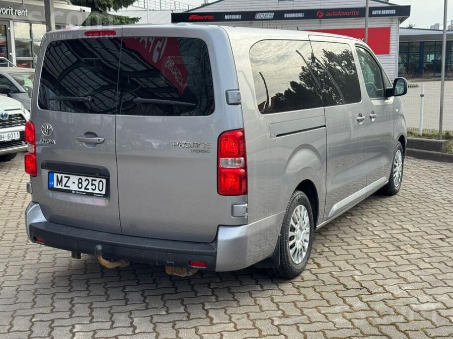 Pelēks Toyota Proace 2021 Rīga, ar dzinēja tilpumu 2.00 L un nobraukumu 179 tūkst. km par 18850 €, foto 5 vietnē AUTOMOTO.COM.LV