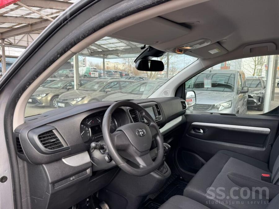 Pelēks Toyota Proace 2021 Rīga, ar dzinēja tilpumu 2.00 L un nobraukumu 179 tūkst. km par 18850 €, foto 6 vietnē AUTOMOTO.COM.LV