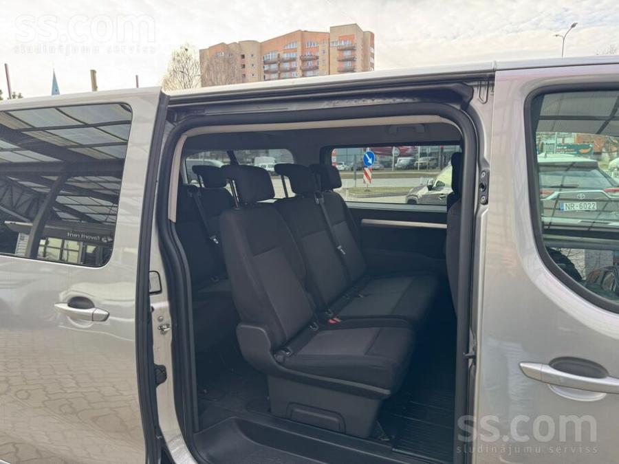 Pelēks Toyota Proace 2021 Rīga, ar dzinēja tilpumu 2.00 L un nobraukumu 179 tūkst. km par 18850 €, foto 8 vietnē AUTOMOTO.COM.LV