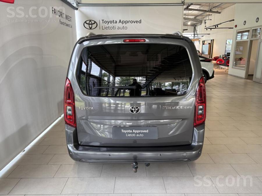 Grey Toyota Proace 2021 in Ventspils, with an engine capacity of 1.20 L and mileage of 75 thousand km for 14290 €, photo 19 on AUTOMOTO.COM.LV