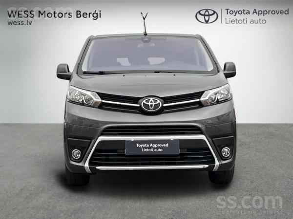 Grey Toyota Proace 2021 in Riga, with an engine capacity of 2.00 L and mileage of 140 thousand km for 24990 €, photo 5 on AUTOMOTO.COM.LV