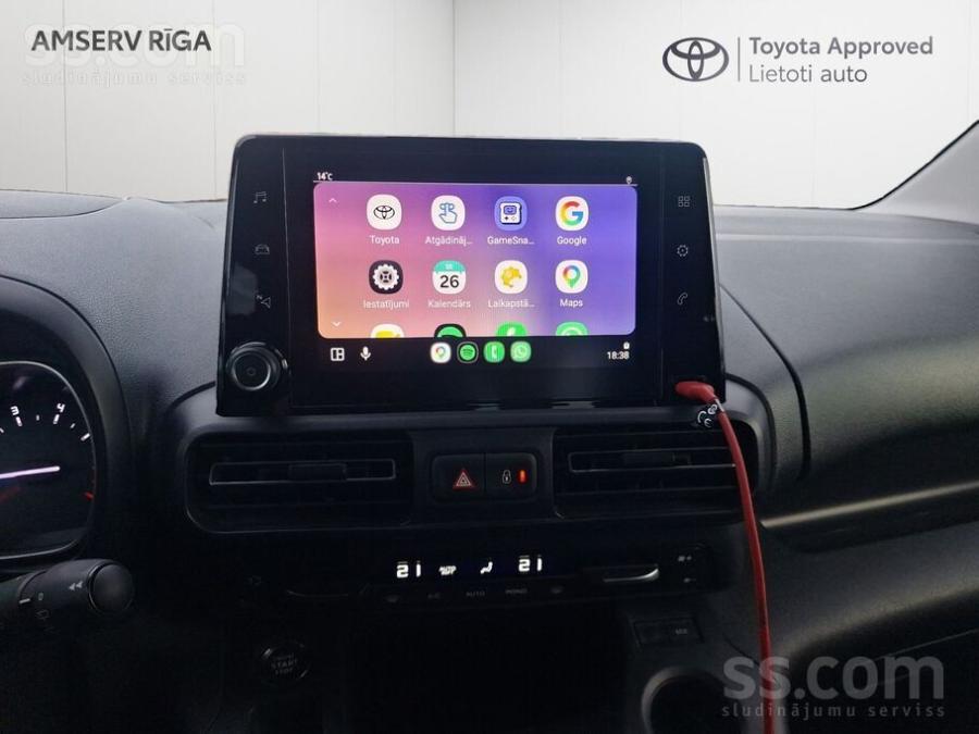 Pelēks Toyota Proace 2021 Rīga, ar dzinēja tilpumu 1.20 L un nobraukumu 94 tūkst. km par 14700 €, foto 17 vietnē AUTOMOTO.COM.LV