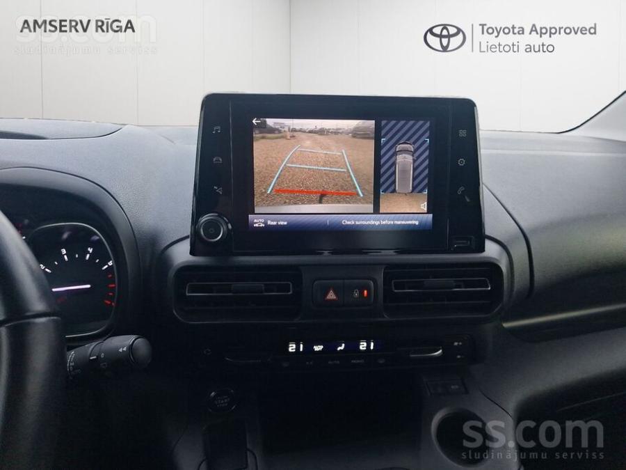 Pelēks Toyota Proace 2021 Rīga, ar dzinēja tilpumu 1.20 L un nobraukumu 94 tūkst. km par 14700 €, foto 18 vietnē AUTOMOTO.COM.LV