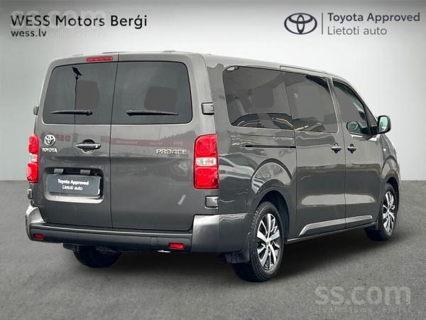 Pelēks Toyota Proace 2022 Rīga, ar dzinēja tilpumu 2.00 L un nobraukumu 103 tūkst. km par 29990 €, foto 2 vietnē AUTOMOTO.COM.LV