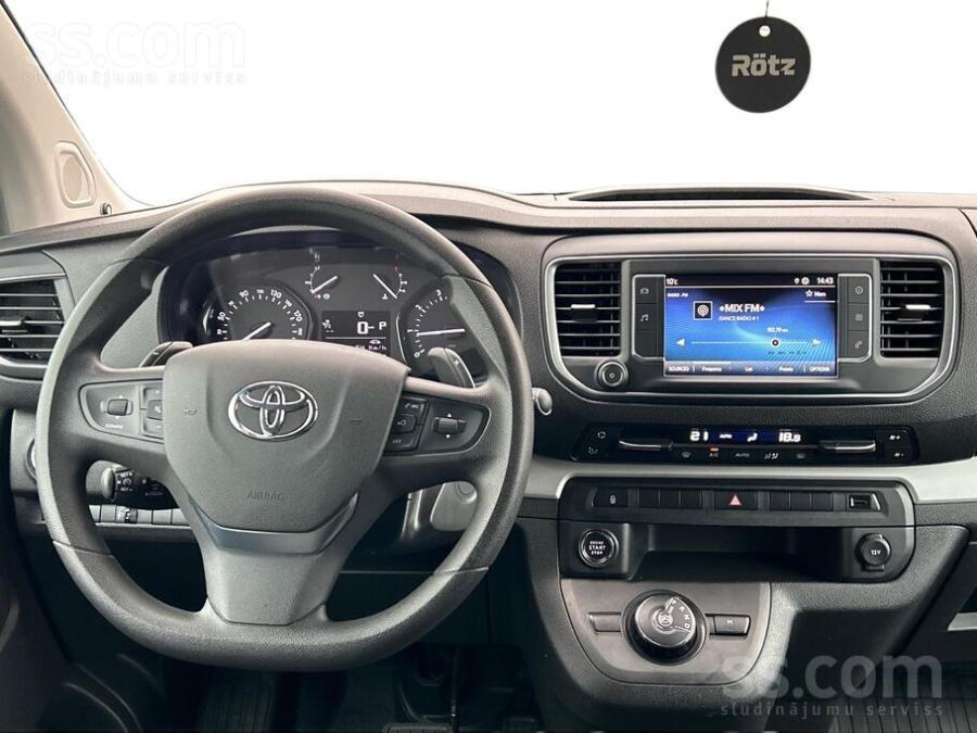 Grey Toyota Proace 2022 in Riga, with an engine capacity of 2.00 L and mileage of 103 thousand km for 29990 €, photo 11 on AUTOMOTO.COM.LV