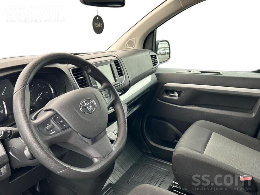 Grey Toyota Proace 2022 in Riga, with an engine capacity of 2.00 L and mileage of 103 thousand km for 29990 €, photo 13 on AUTOMOTO.COM.LV