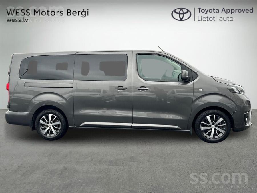 Grey Toyota Proace 2022 in Riga, with an engine capacity of 2.00 L and mileage of 103 thousand km for 29990 €, photo 29 on AUTOMOTO.COM.LV