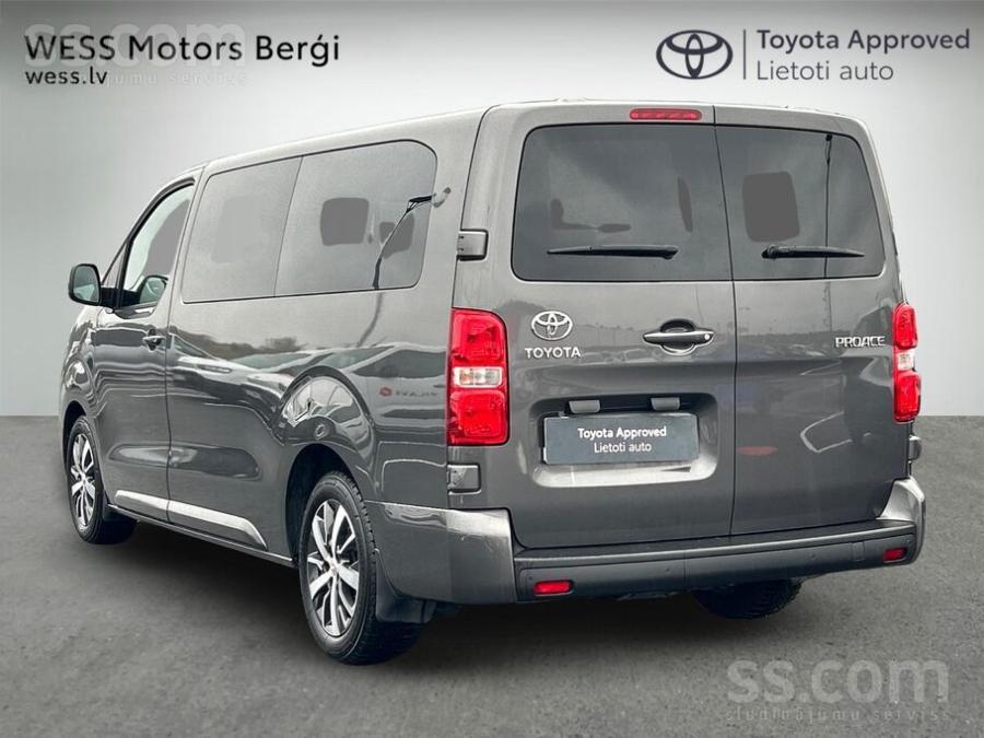 Grey Toyota Proace 2022 in Riga, with an engine capacity of 2.00 L and mileage of 103 thousand km for 29990 €, photo 30 on AUTOMOTO.COM.LV