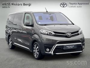 Grey Toyota Proace 2022 in Riga, with an engine capacity of 2.00 L and mileage of 103 thousand km for 29990 €, photo 31 on AUTOMOTO.COM.LV