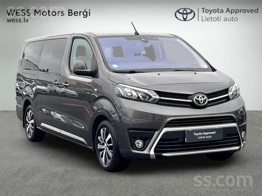 Grey Toyota Proace 2022 in Riga, with an engine capacity of 2.00 L and mileage of 103 thousand km for 29990 €, photo 31 on AUTOMOTO.COM.LV