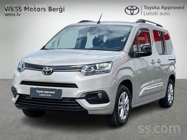 Pelēks Toyota Proace 2022 Rīga, ar dzinēja tilpumu 1.50 L un nobraukumu 15 tūkst. km par 24990 €, foto 1 vietnē AUTOMOTO.COM.LV