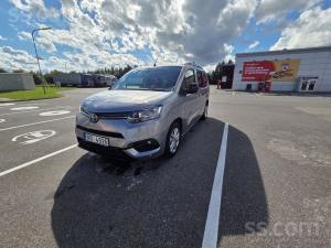 Тойота Proace 2022 в Рига на AUTOMOTO.COM.LV Серый Тойота Proace 2022 в Рига, объемом двигателя 1.20 л и пробегом 138 тыс. км за 19390 €, фото 1 на AUTOMOTO.COM.LV
