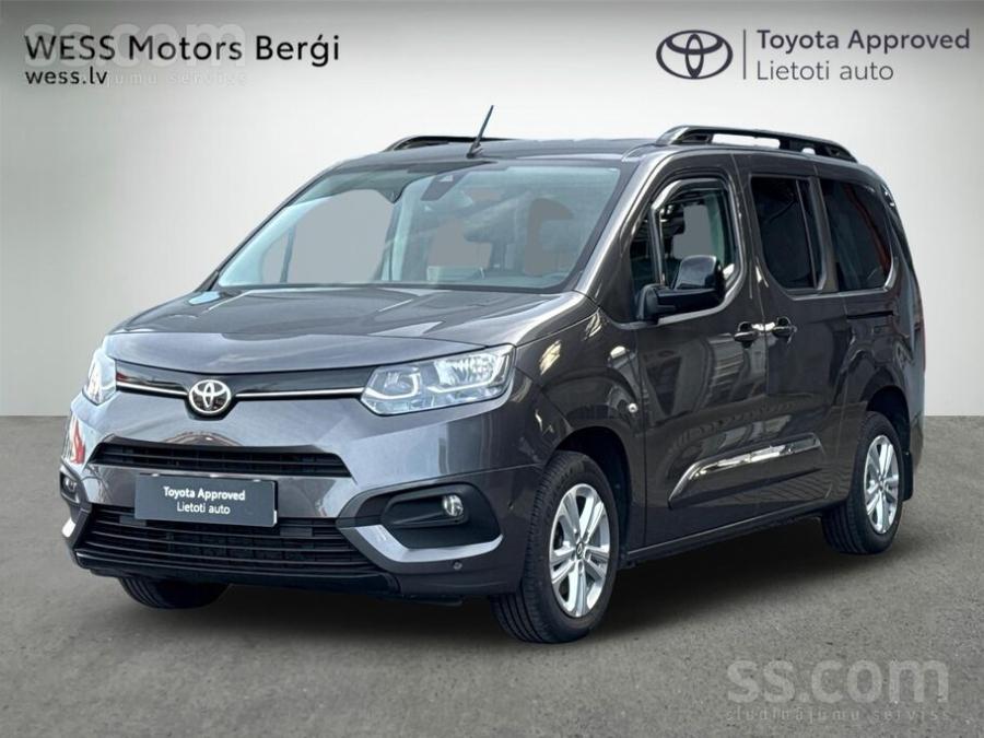 Pelēks Toyota Proace 2022 Rīga, ar dzinēja tilpumu 1.50 L un nobraukumu 174 tūkst. km par 16990 €, foto 1 vietnē AUTOMOTO.COM.LV
