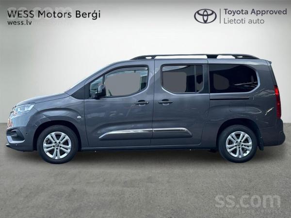 Pelēks Toyota Proace 2022 Rīga, ar dzinēja tilpumu 1.50 L un nobraukumu 174 tūkst. km par 16990 €, foto 4 vietnē AUTOMOTO.COM.LV