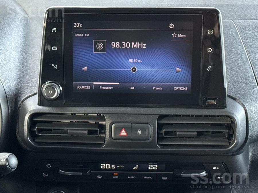 Pelēks Toyota Proace 2022 Rīga, ar dzinēja tilpumu 1.50 L un nobraukumu 174 tūkst. km par 16990 €, foto 15 vietnē AUTOMOTO.COM.LV