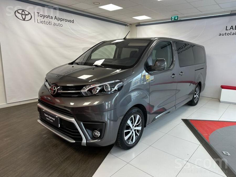 Pelēks Toyota Proace 2023 Jēkabpils, ar dzinēja tilpumu 2.00 L un nobraukumu 79 tūkst. km par 33900 €, foto 1 vietnē AUTOMOTO.COM.LV