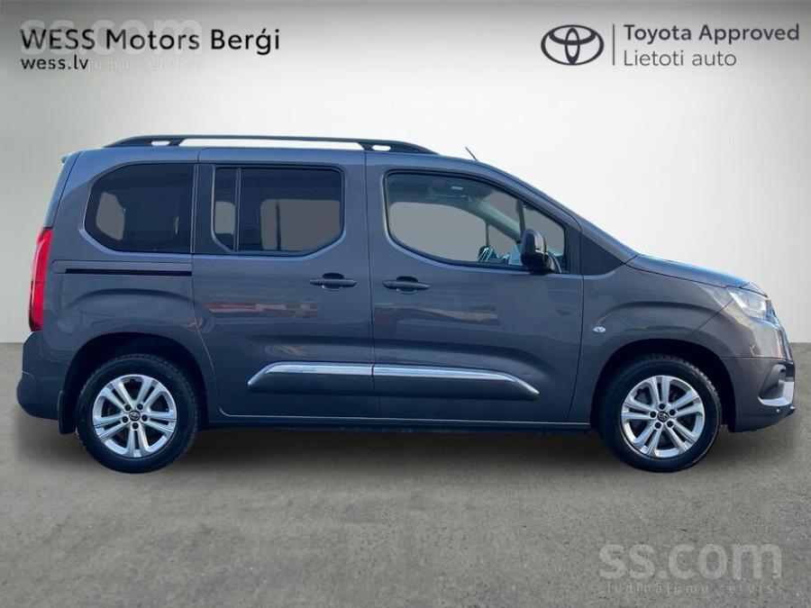 Grey Toyota Proace 2023 in Riga, with an engine capacity of 1.50 L and mileage of 127 thousand km for 16990 €, photo 25 on AUTOMOTO.COM.LV