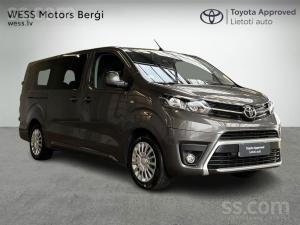Pelēks Toyota Proace 2024 Rīga, ar dzinēja tilpumu 2.00 L un nobraukumu 38 tūkst. km par 36990 €, foto 22 vietnē AUTOMOTO.COM.LV