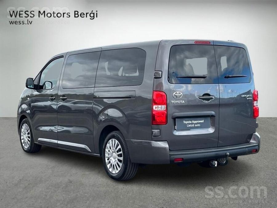Pelēks Toyota Proace 2024 Rīga, ar dzinēja tilpumu 2.00 L un nobraukumu 37 tūkst. km par 36990 €, foto 22 vietnē AUTOMOTO.COM.LV