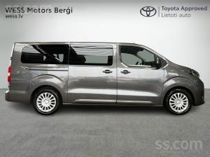 Grey Toyota Proace 2024 in Riga, with an engine capacity of 2.00 L and mileage of 40 thousand km for 35990 €, photo 21 on AUTOMOTO.COM.LV